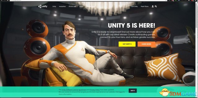 Unity3D新引擎Unity 5大曝光 将分免费版与付费版_3DM单机