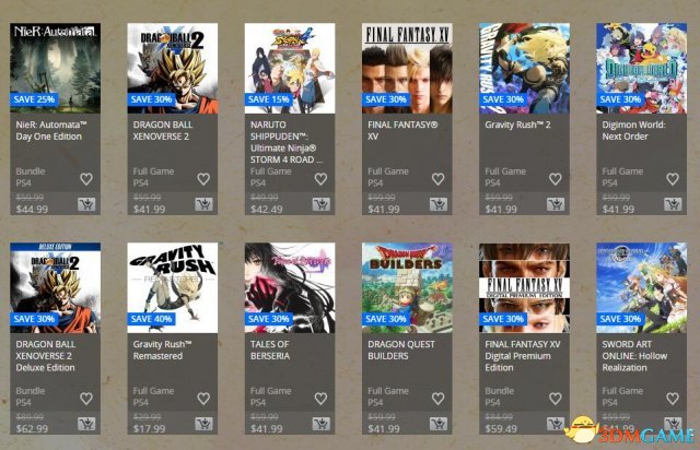 美帝PSN专享福利 美服PSN商店开启黄金周促销活动_3DM单机