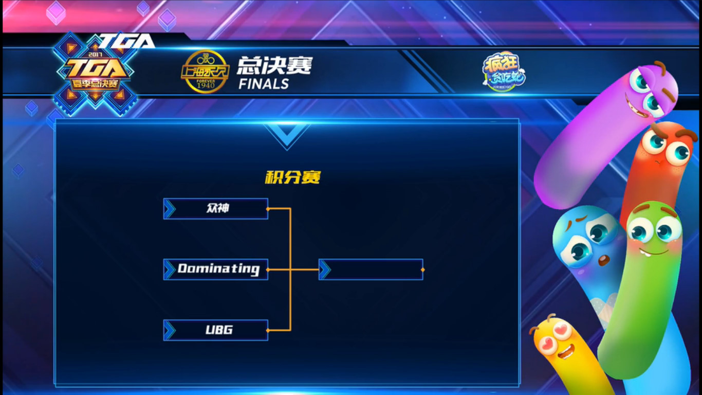 TGA 2017夏季总决赛 《疯狂贪吃蛇》比赛开赛！_3DM单机