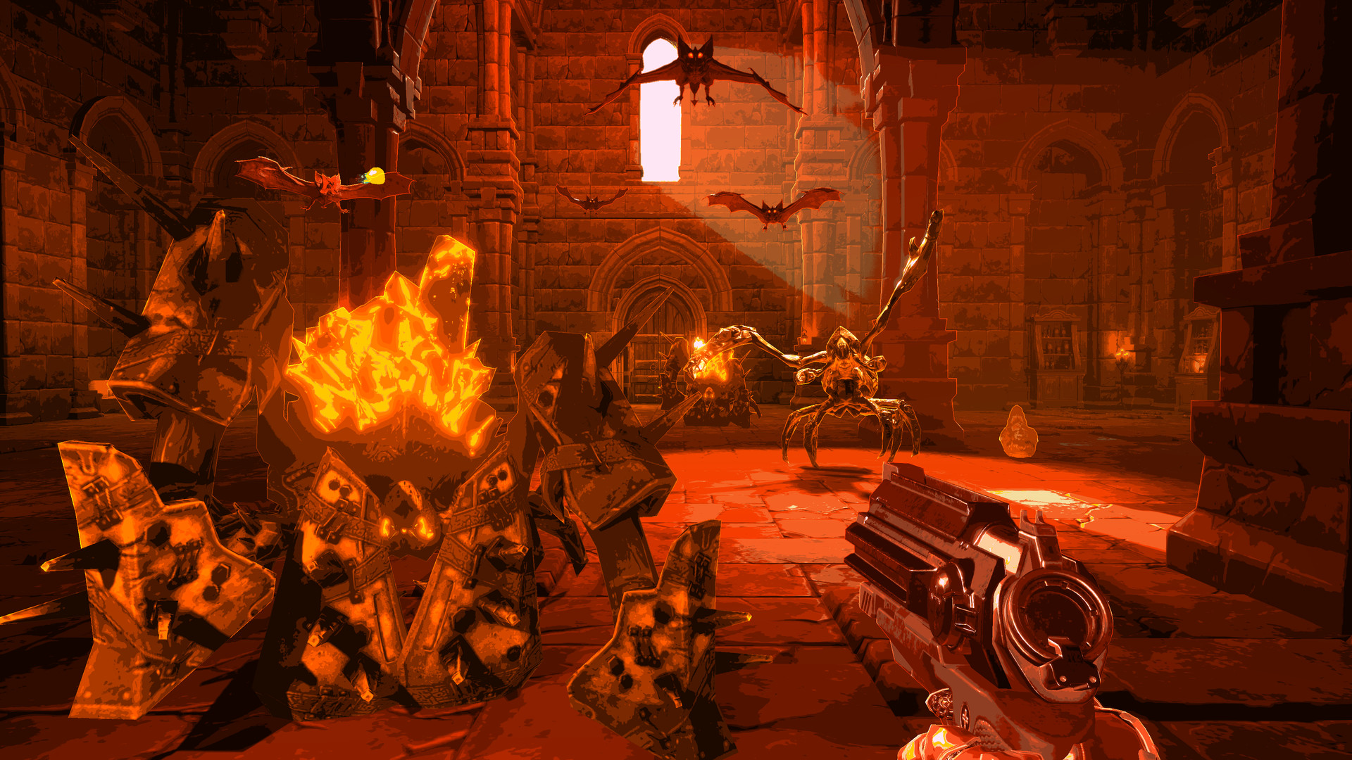 游戏截图_节奏型FPS游戏《BPM：每分钟子弹数》实机演示_3DM单机