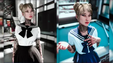 赛博朋克2077校园jk服装MOD-校园jk服装MOD下载_3DM单机