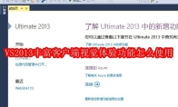 VS2013丰富客户端视觉体验功能怎么使用-VS2013丰富客户端视觉体验使用方法_3DM软件